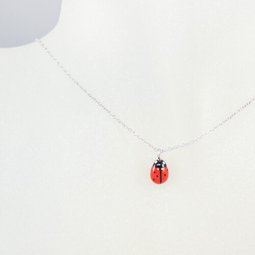 Ladybug Pendant. Realistic Miniature Ladybird. Cute Pendant - Etsy