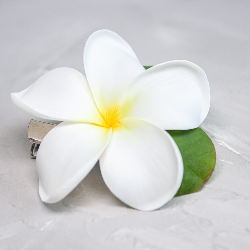 Hawaiian Flowers Hair Clip - Etsy