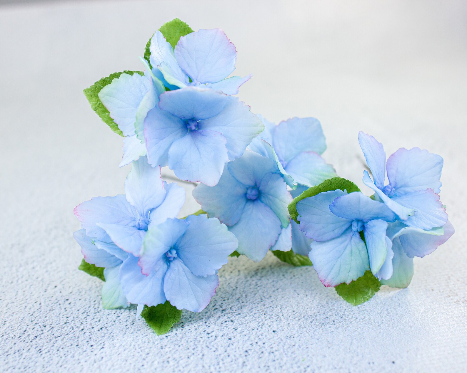 Hydrangea Hair Pins Set of 4 Hair Pins Blue Hydrangea Floral - Etsy