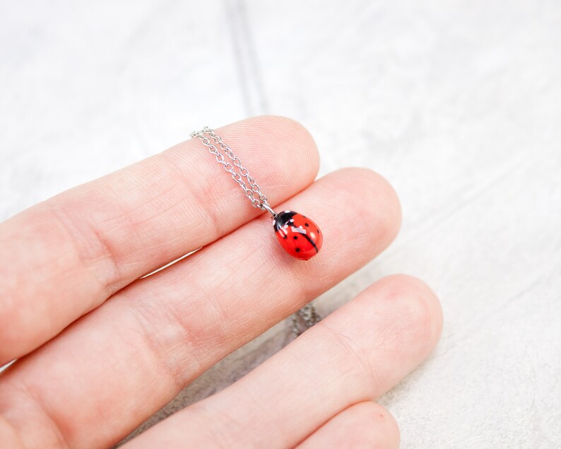 Ladybug Pendant. Realistic Miniature Ladybird. Cute Pendant - Etsy