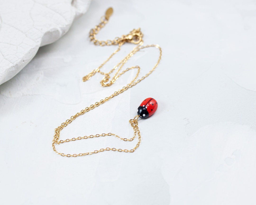 Ladybug Pendant. Realistic Miniature Ladybird. Cute Pendant - Etsy