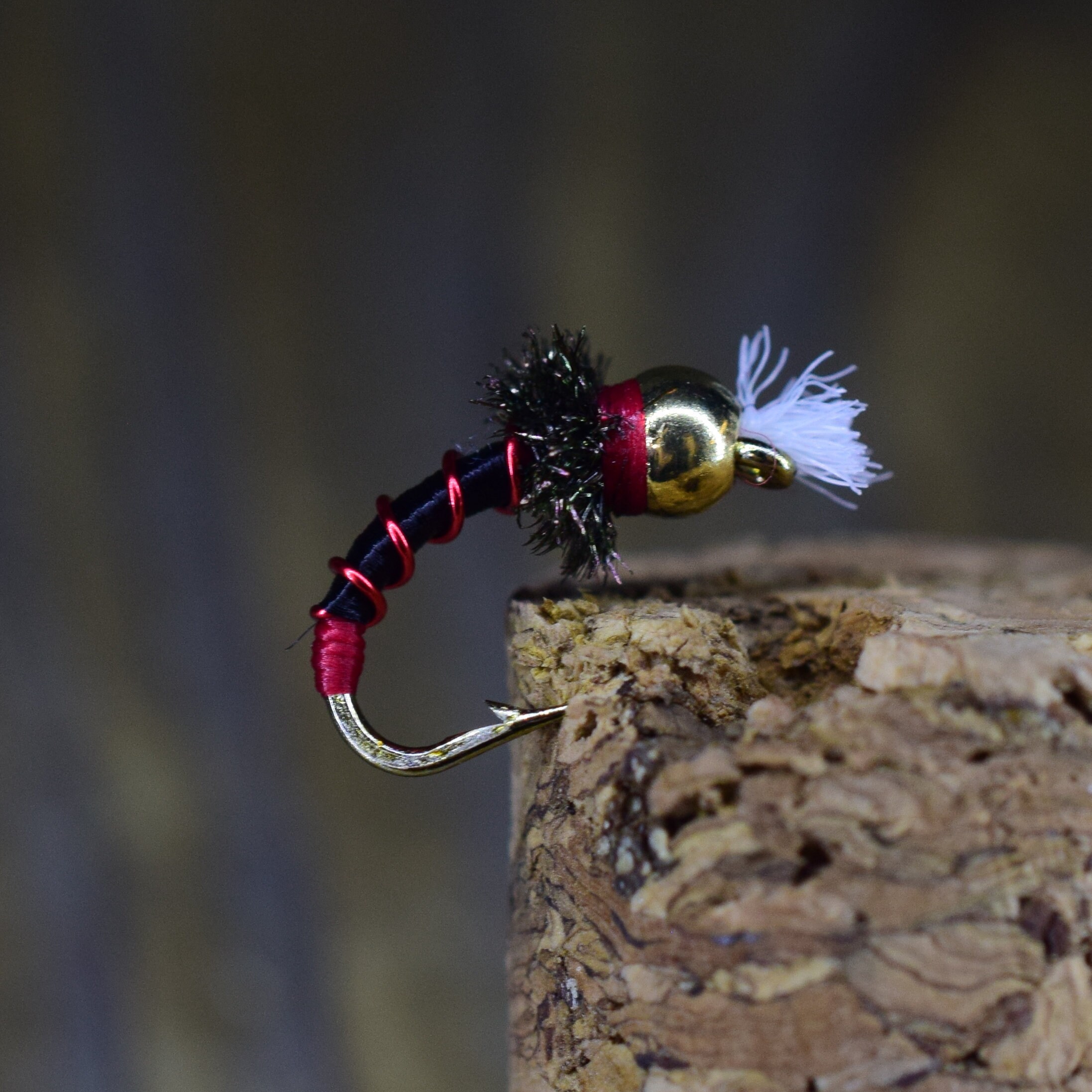 Hand Tied Zebra Midge Size 12 Hook Sports & Outdoor Recreation Toys ...