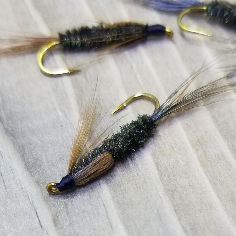 HALFBACK NYMPH Size 8 Wet Fly Fishing Gifts Fly Fishing - Etsy
