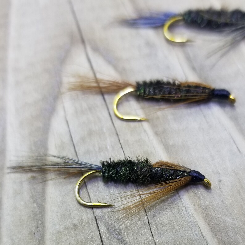 HALFBACK NYMPH Size 8 Wet Fly Fishing Gifts Fly Fishing - Etsy