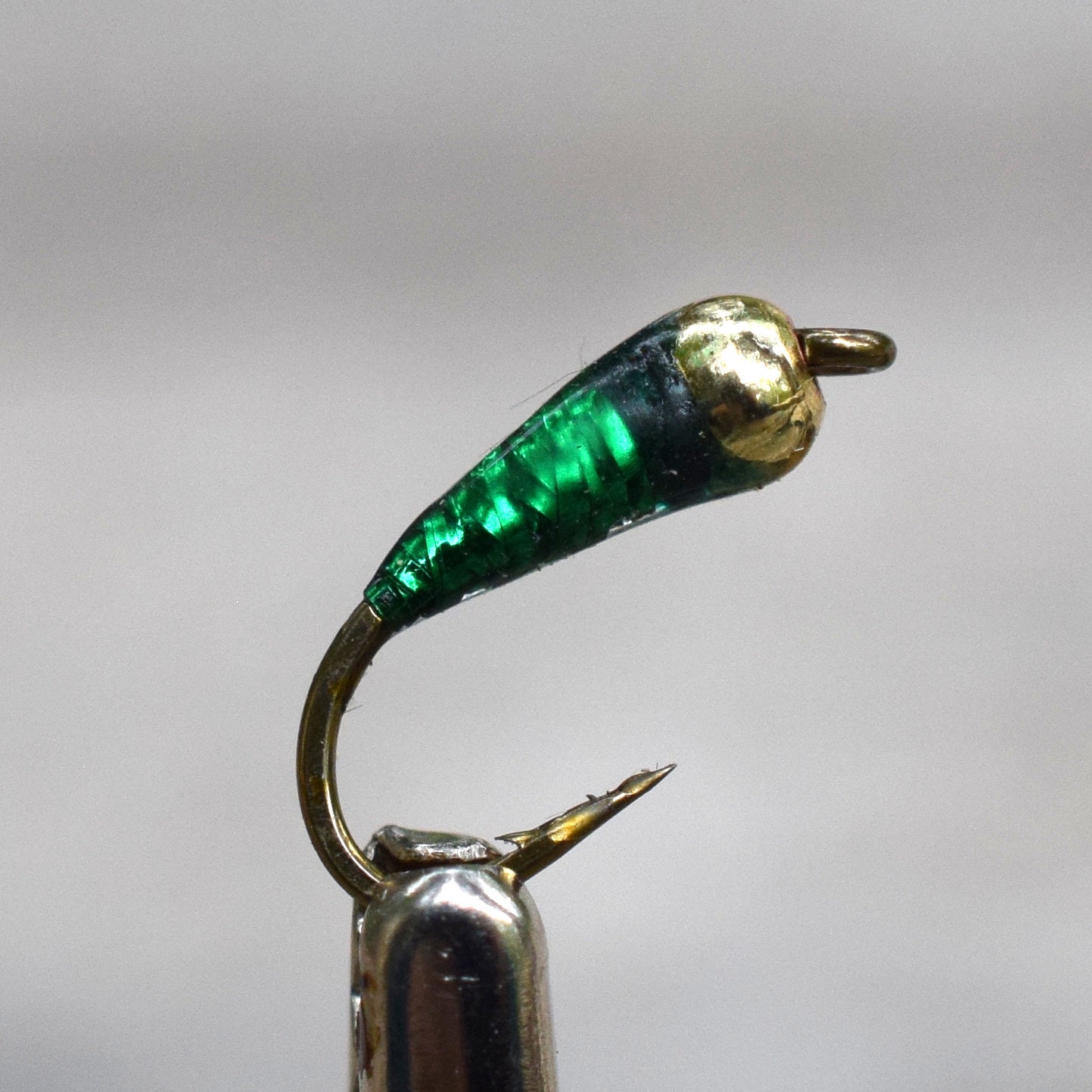 Fishing Flies GREEN CHIRONOMID 14 Midge Pupa Fly Box Fly - Etsy