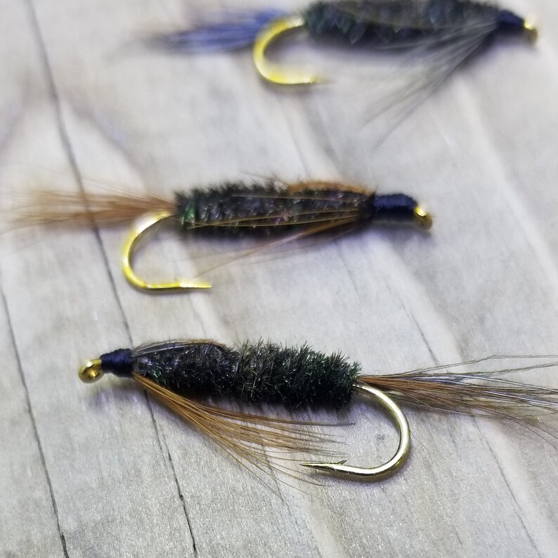 HALFBACK NYMPH Size 8 Wet Fly Fishing Gifts Fly Fishing - Etsy