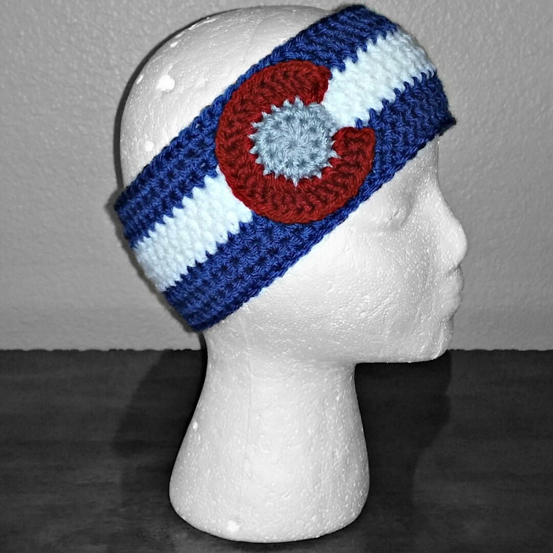 Colorado Avalanche Headband Earwarmer - Etsy