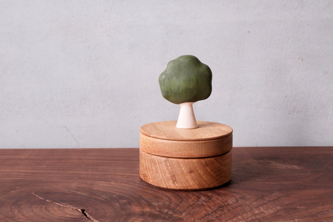 Tree Box Storage Box Wood Craft - Etsy