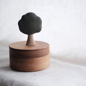 Tree Box Storage Box Wood Craft - Etsy