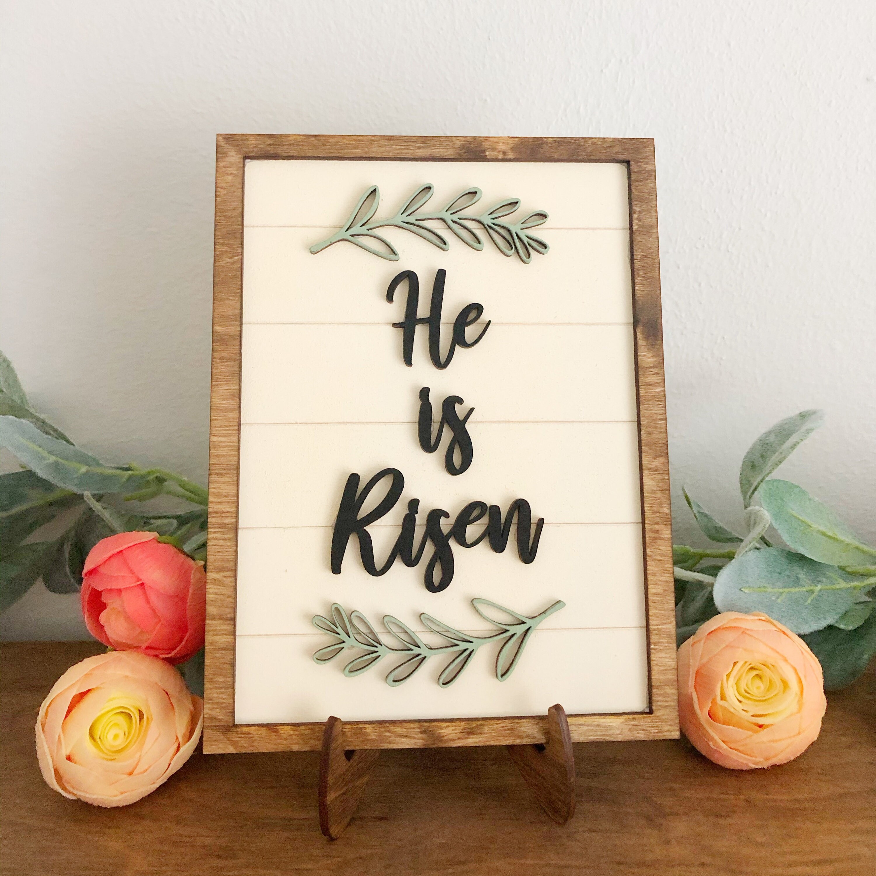 He is Risen Sign | Etsy