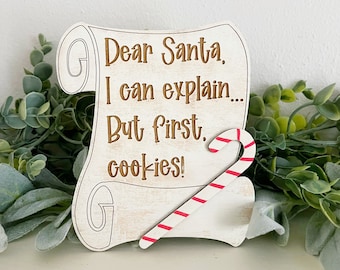 Santa I Can Explain Sign - Etsy UK