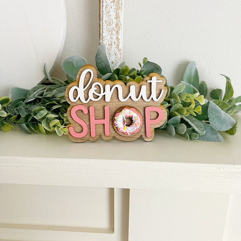 Doughnut Shop Sign - Etsy