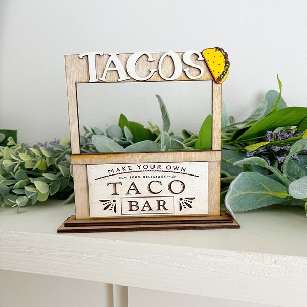 Taco Bar Sign - Etsy