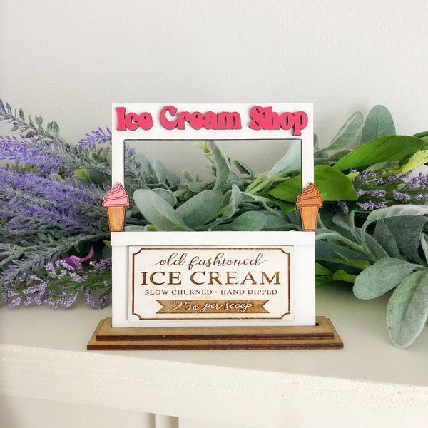 Ice Cream Stand Sign - Etsy