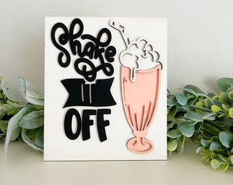 Shake It off Sign - Etsy