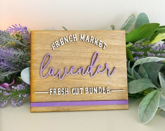 French Lavender Sign - Etsy