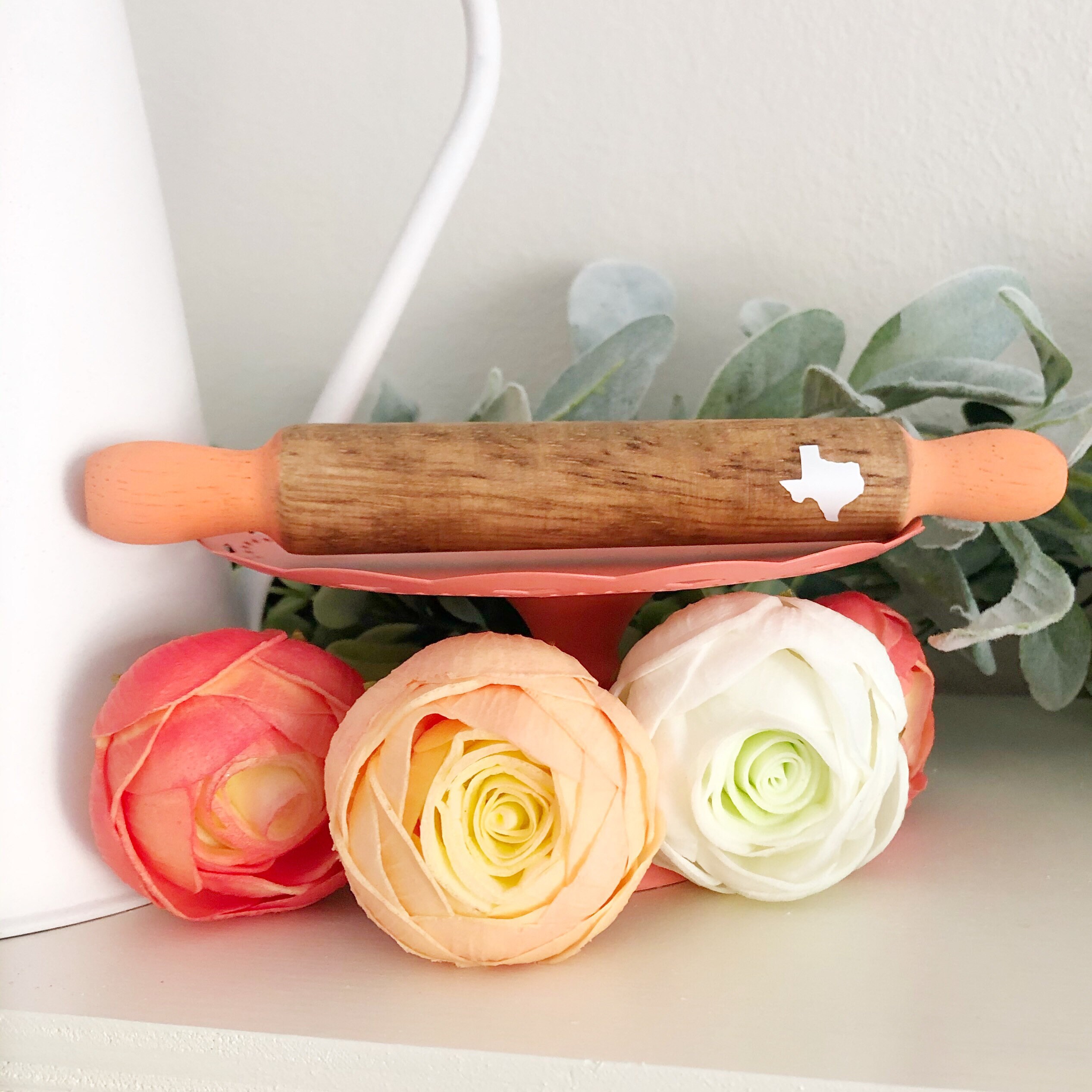 Texas Mini Rolling pin state mini rolling pin tiered tray | Etsy