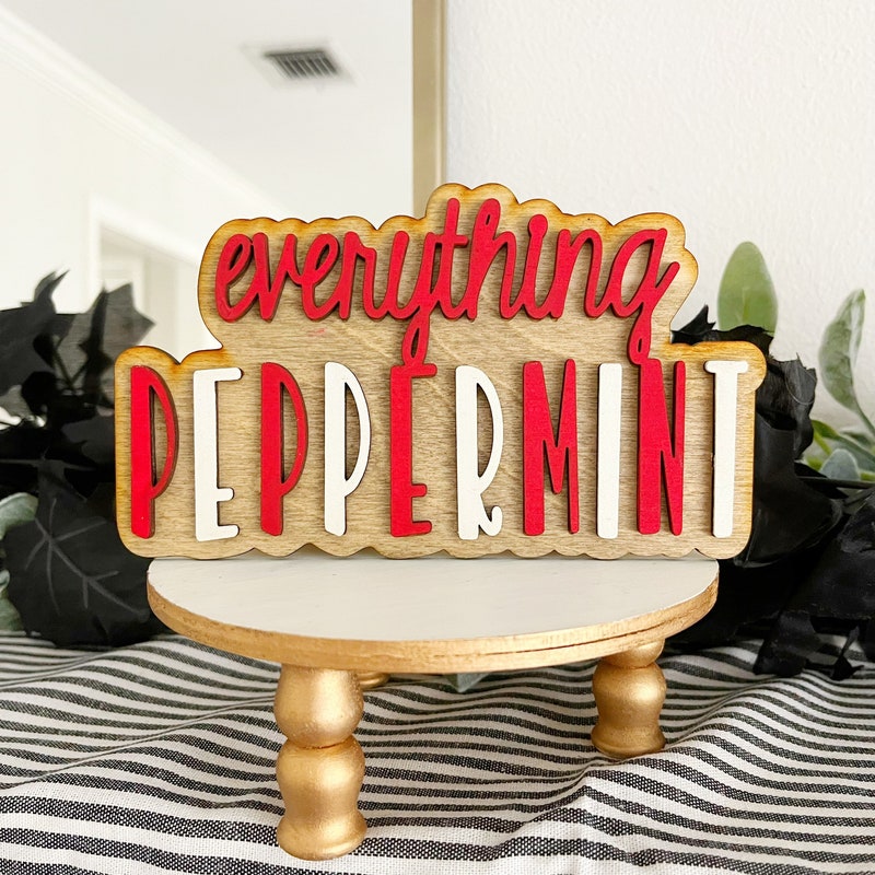 Peppermint Decor - Etsy