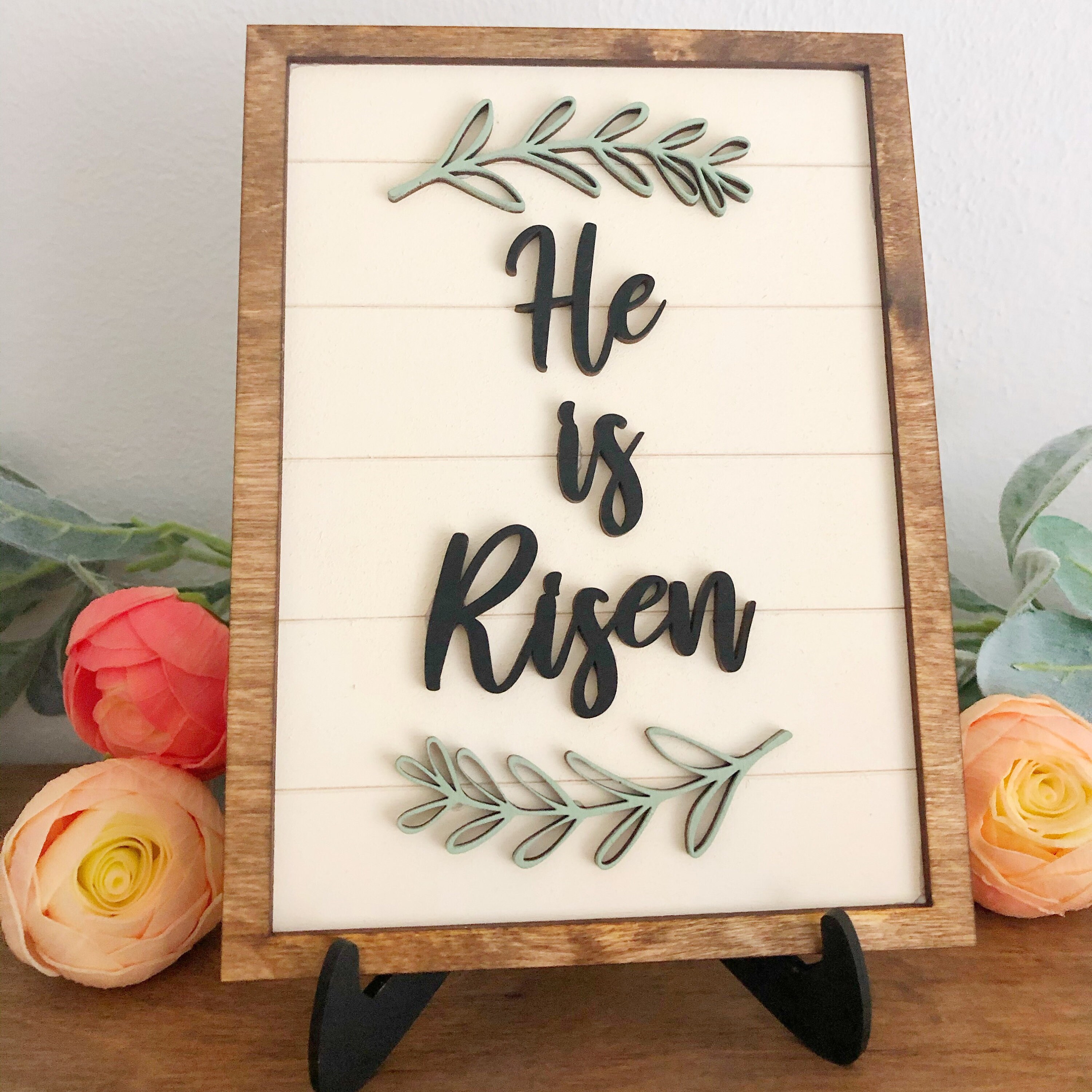 He is Risen Sign | Etsy