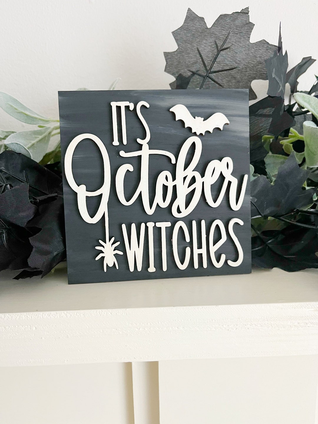 Its October Witches Sign, Halloween Sign, October Sign, - Etsy