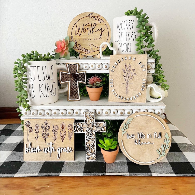 Bloom With Grace Sign Bible Verse Sign. - Etsy