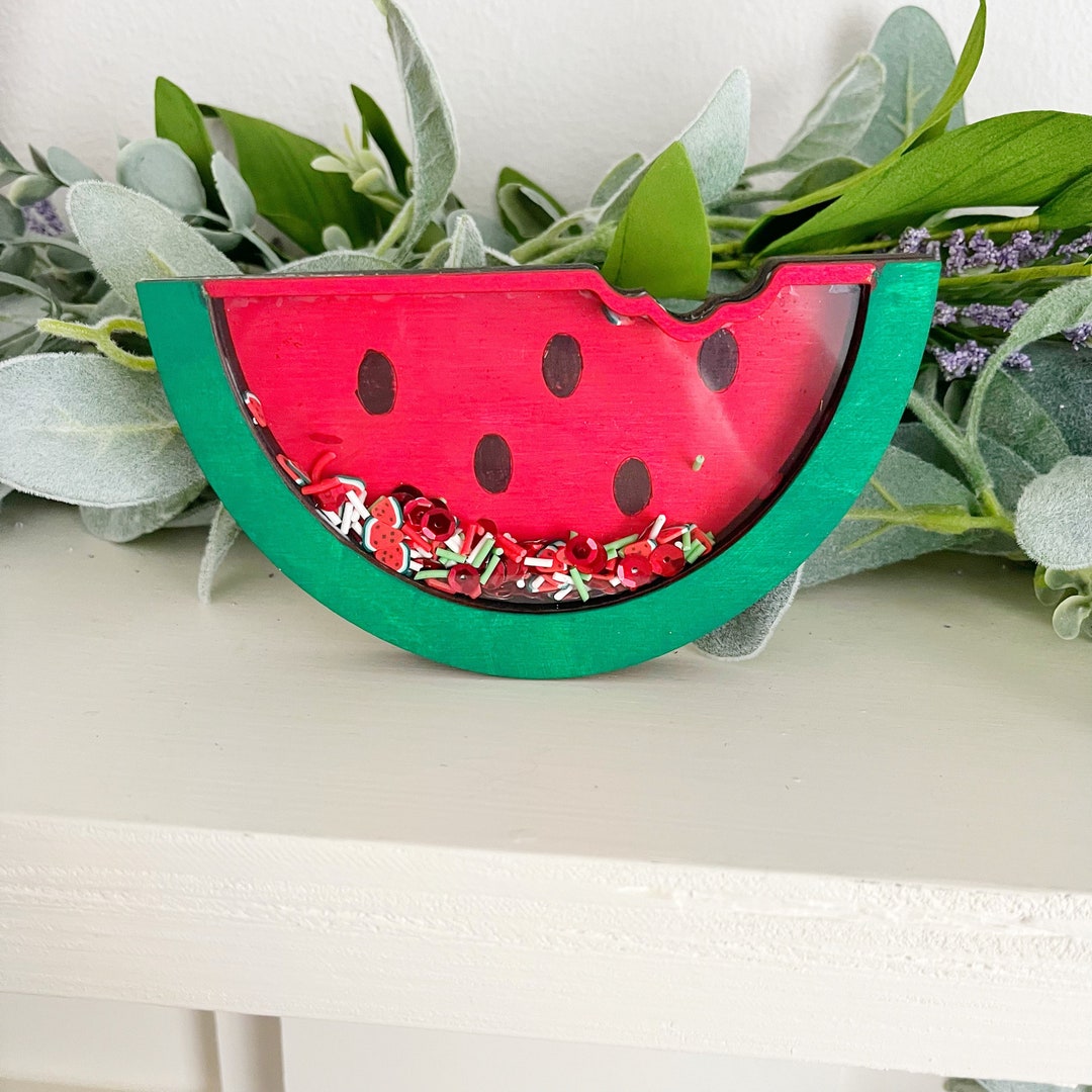 Watermelon Slice Shaker, Watermelon Theme, Summer Tiered Tray, Summer ...