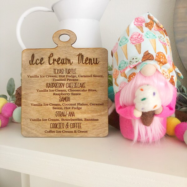Ice Cream Sign - Etsy