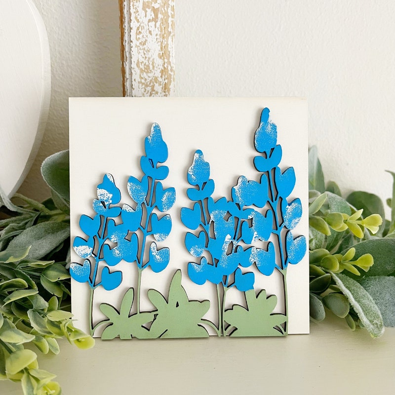 Bluebonnet Fabric - Etsy