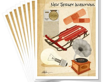 Minnesota Inventions Greeting Card | Etsy