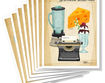 Minnesota Inventions Greeting Card | Etsy