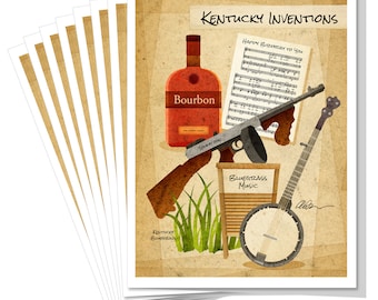 Minnesota Inventions Greeting Card | Etsy