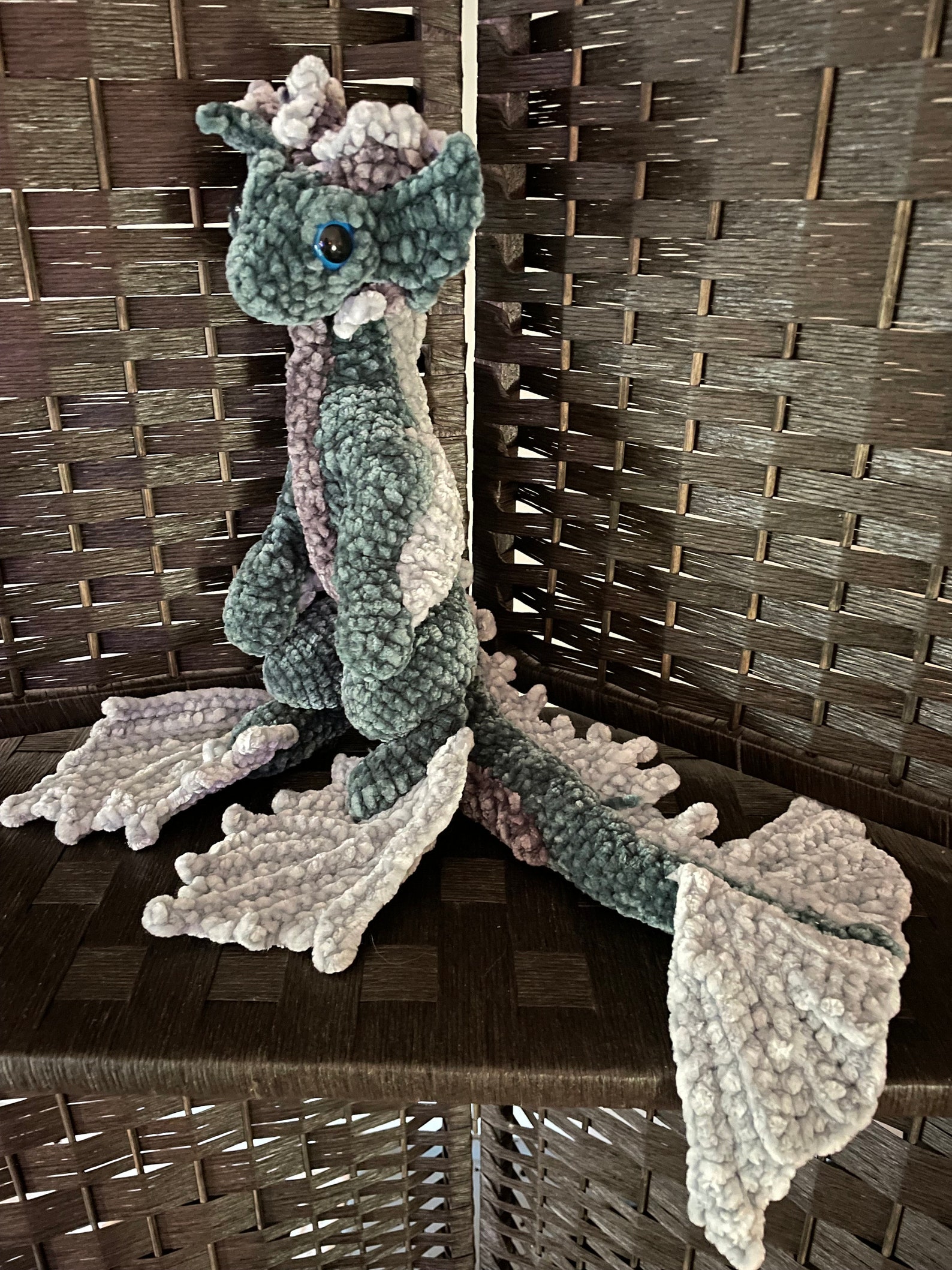 Large, Snuggly Water Elemental Dragon - Etsy