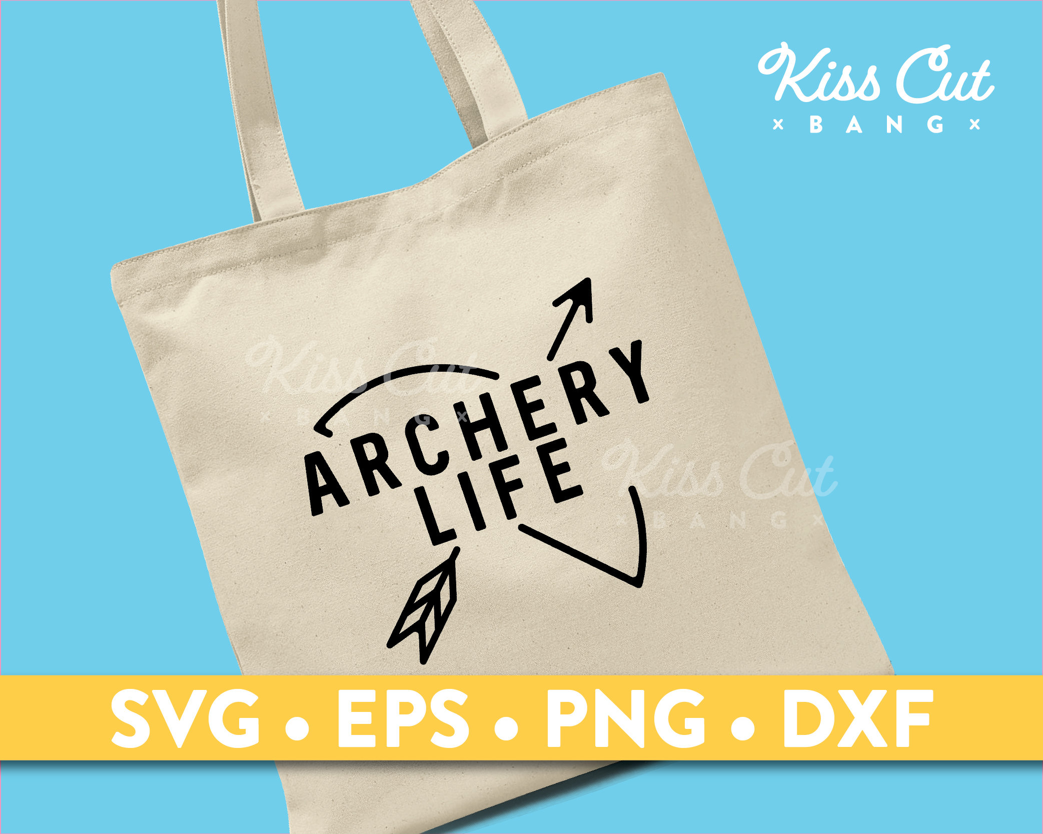 Archery Life / Archer / Bow and Arrow / SVG / EPS / PNG / Dxf - Etsy
