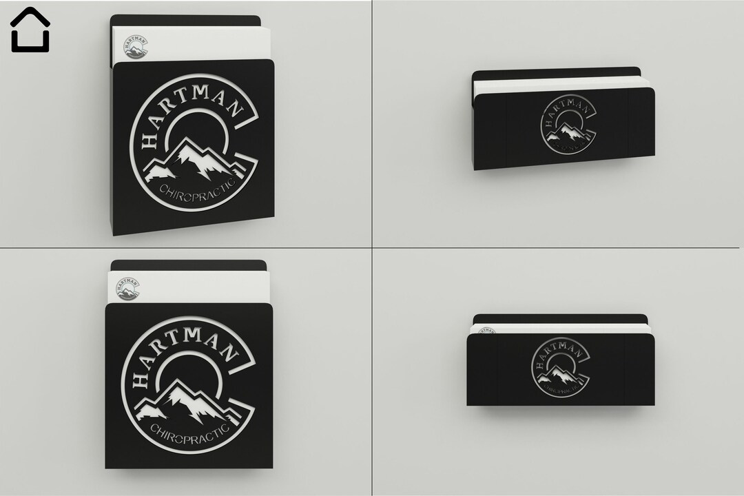 Custom Design Office Brochure Rack / Holder / Storage Organizer - Etsy