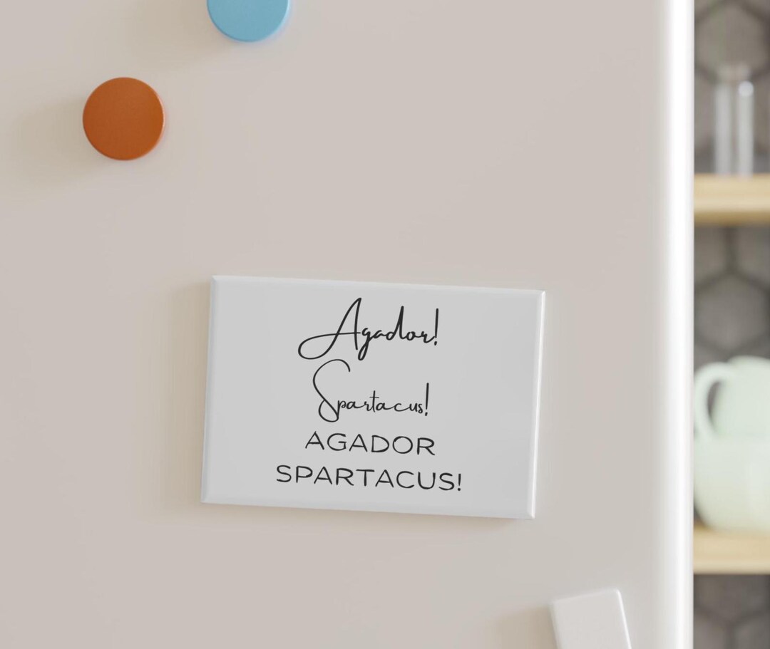 The Birdcage Magnet - Agador! Spartacus! - Etsy