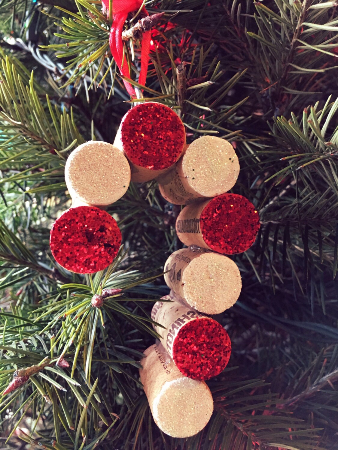 Home & Living Cork ornaments candy cane Home Décor Ornaments & Accents ...