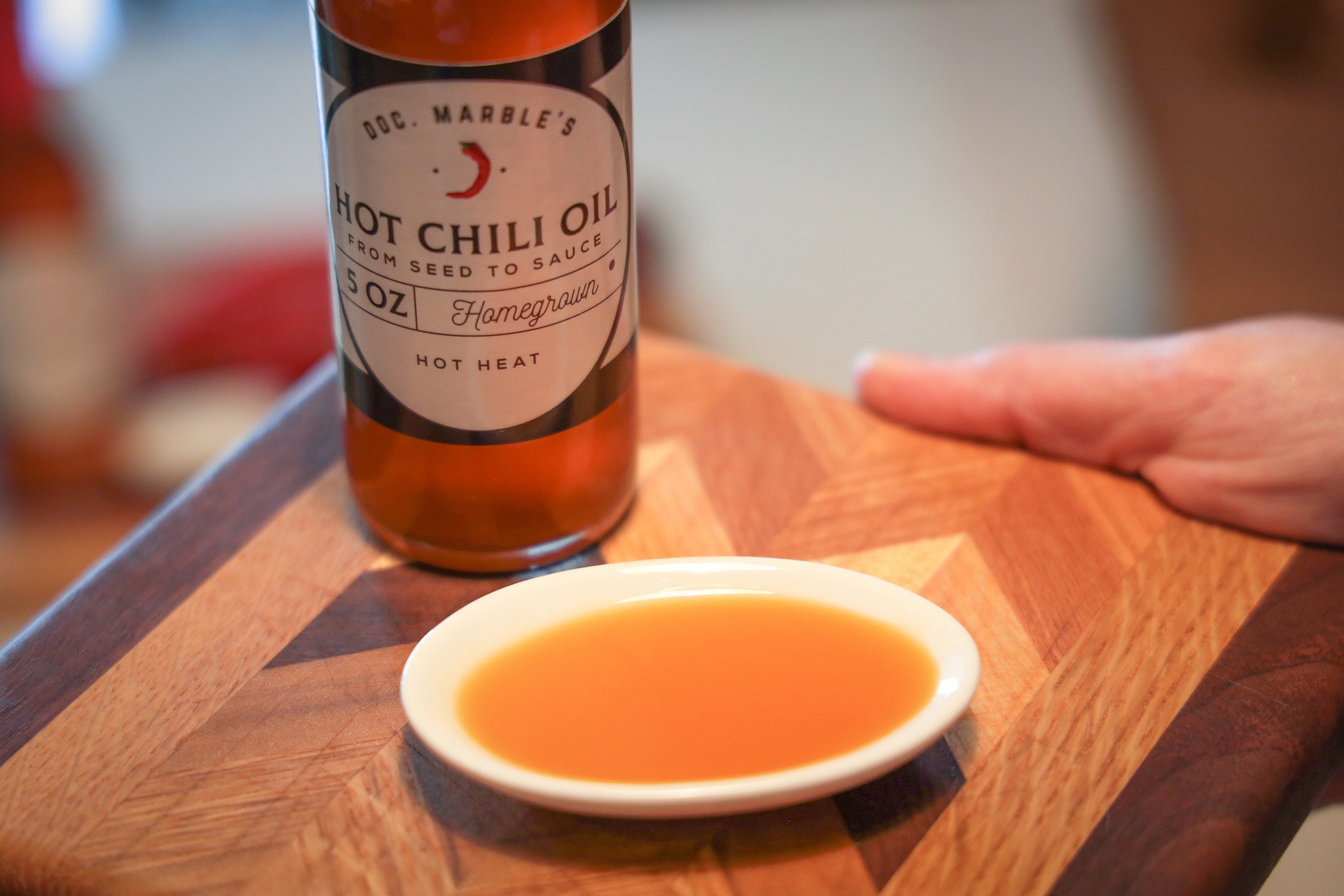 Homemade Gourmet Spicy Chili Oil 5 Oz Extra Virgin Olive Oil Infused ...