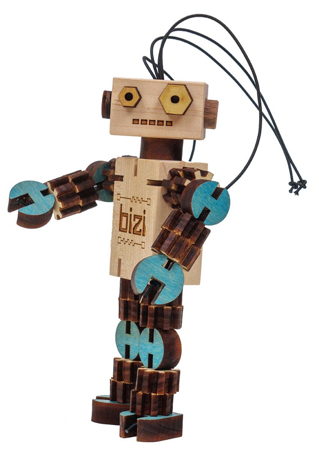 BIZI - Wooden Robot Kit (color) - Etsy