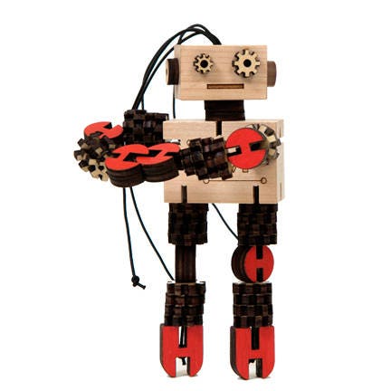 DAVI Wooden Robot Kit color - Etsy
