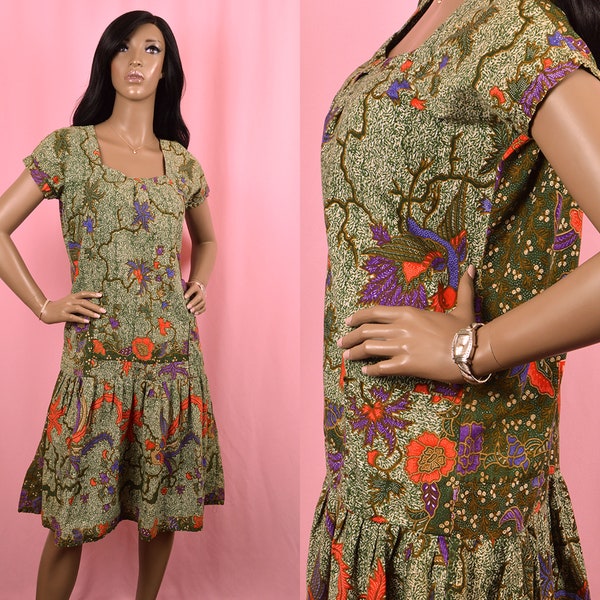 Earth Tone Dress - Etsy