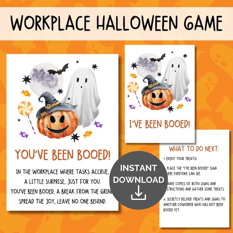 You've Been Booed Office - Etsy