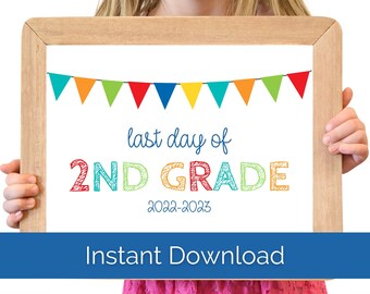 Goodbye 2nd Grade Last Day of 2nd Grade Last Day of School - Etsy