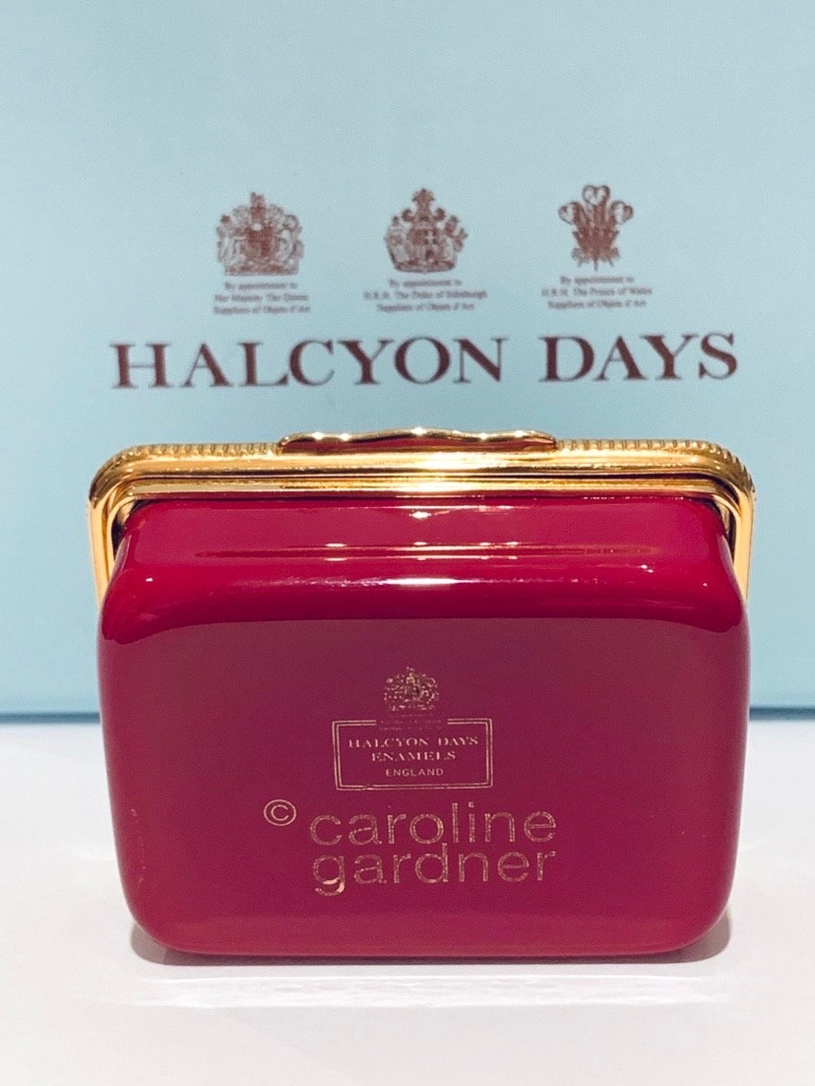 Halcyon Days Union Jack Flag Enamel Box...nib...mint - Etsy