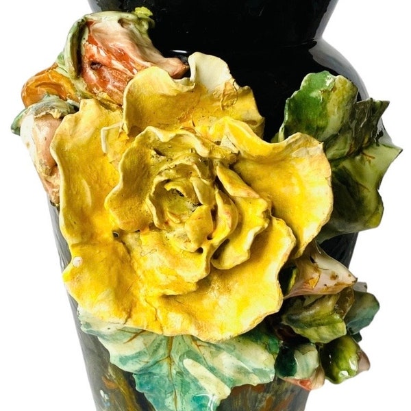 Barbotine Pottery - Etsy