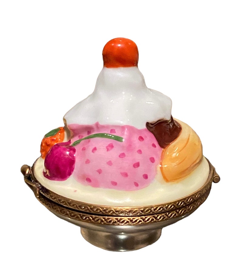 Vintage Limoges Box…ice Cream Sundae…retired…mint - Etsy