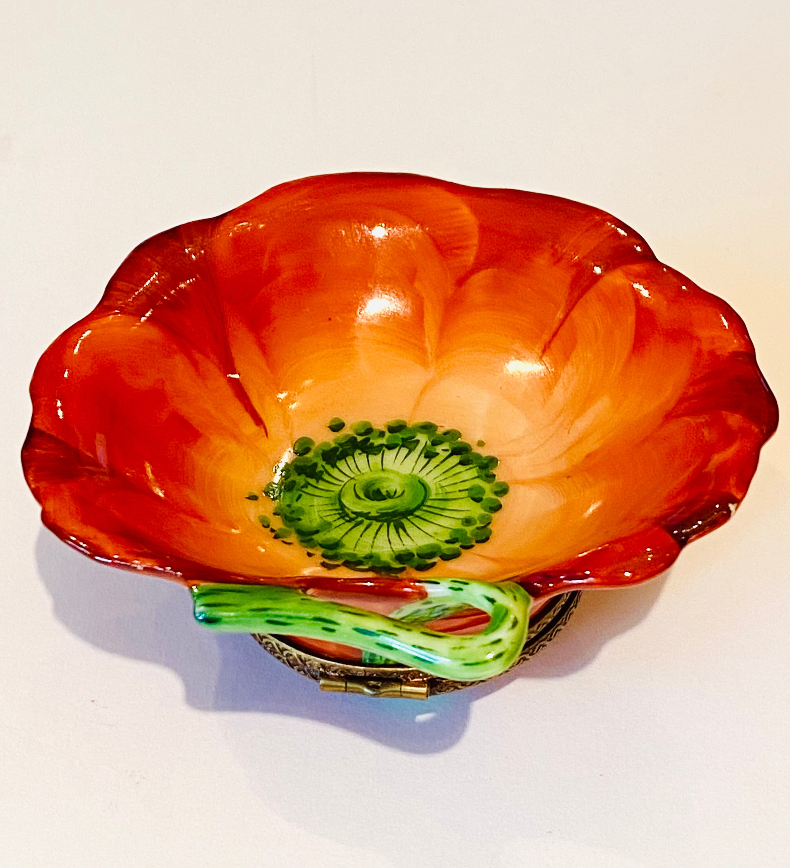 Orange Poppy Box Boxes & Bins Storage & Organization etna.com.pe