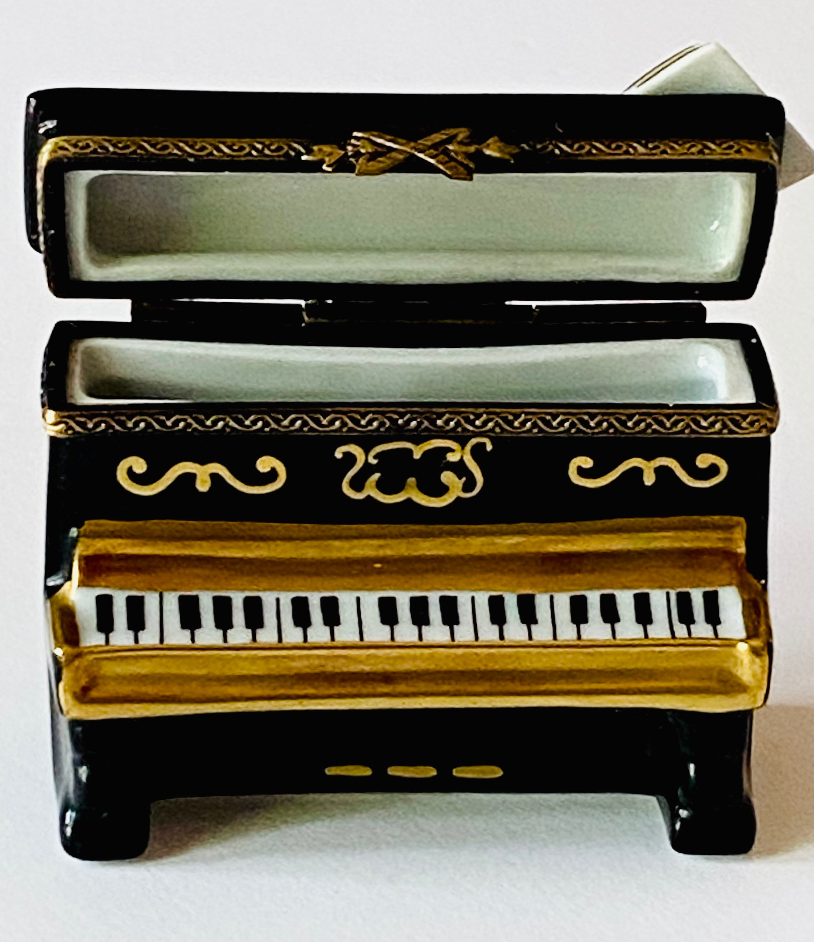 Collectibles Limoges French Upright Piano with Music Book\u2026Retired ...