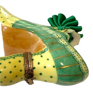 Exquisite Fiona Saunders Limoges Shoe Box #12...mint…limited Edition - Etsy