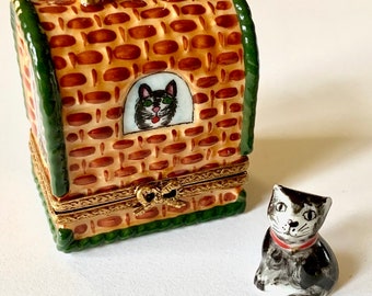 Cat Limoges Box - Etsy