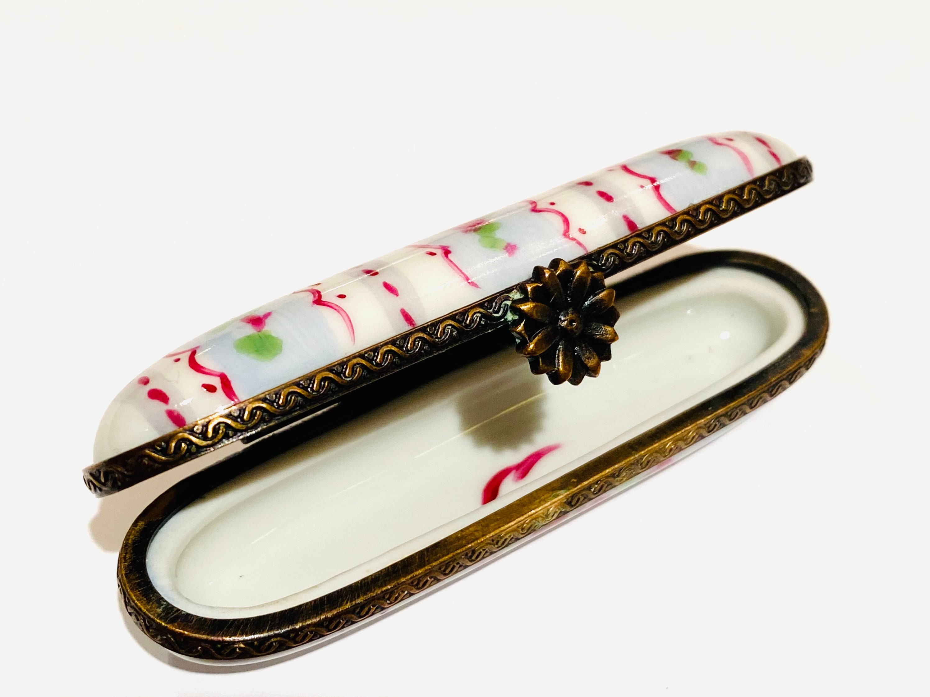 Vintage Limoges Needle Box…mint - Etsy